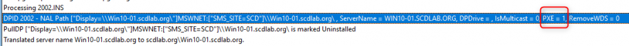 Enable SCCM PXE Without WDS on a Windows 10 computer
