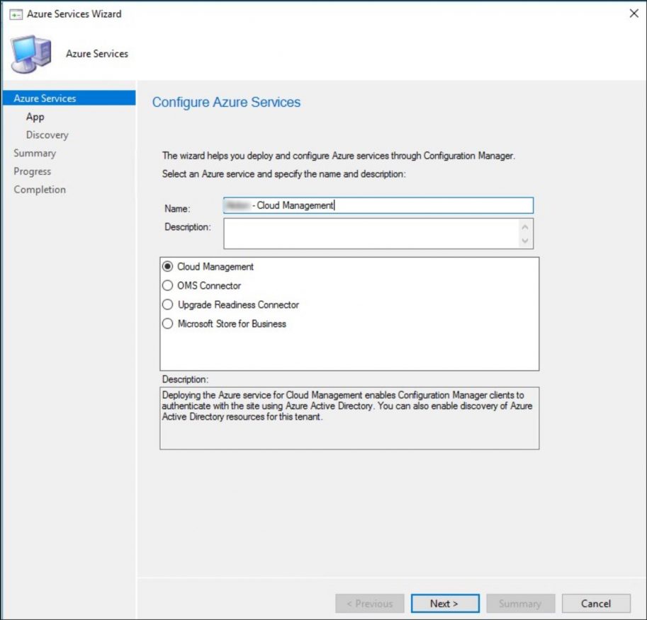 Setup SCCM Cloud Management Gateway (SCCM CMG)