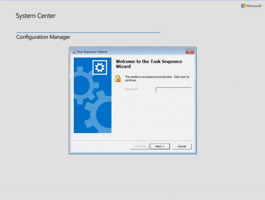 Deploy Windows Server 2019 using SCCM Task Sequence