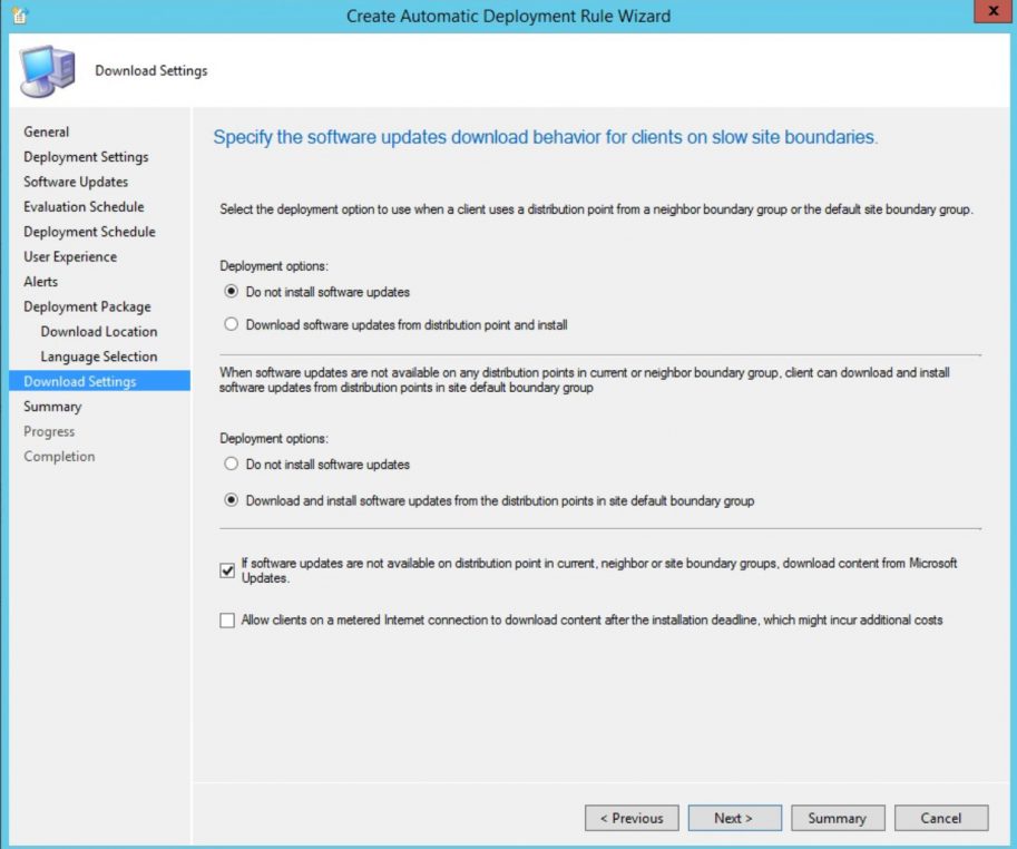 How to manage Servicing Stack updates with SCCM
