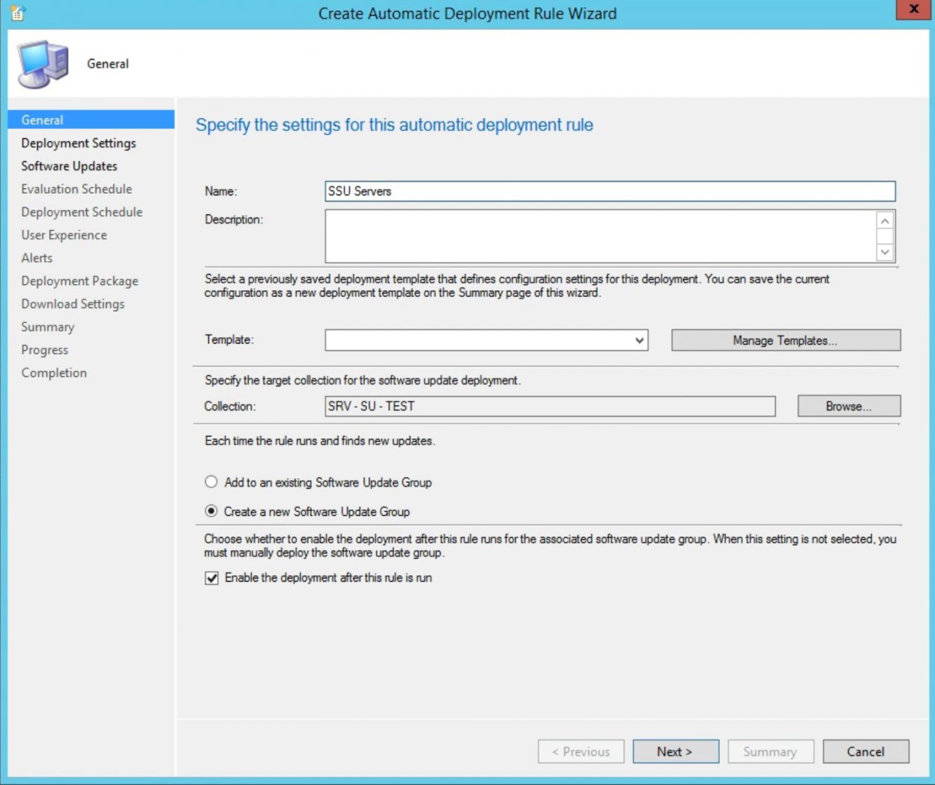 How to manage Servicing Stack updates with SCCM