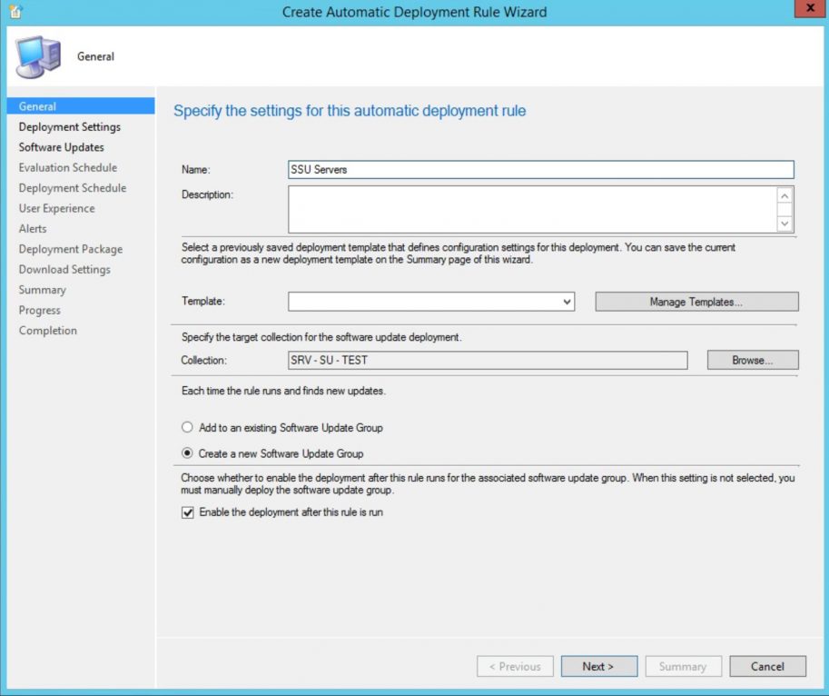 How to manage Servicing Stack updates with SCCM