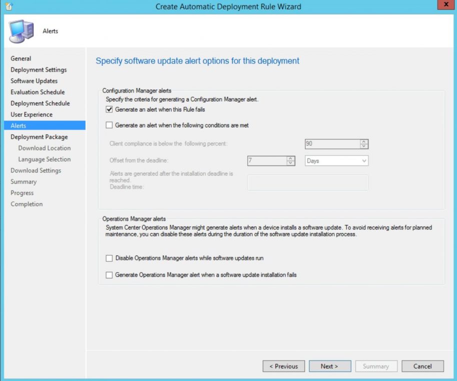 How to manage Servicing Stack updates with SCCM