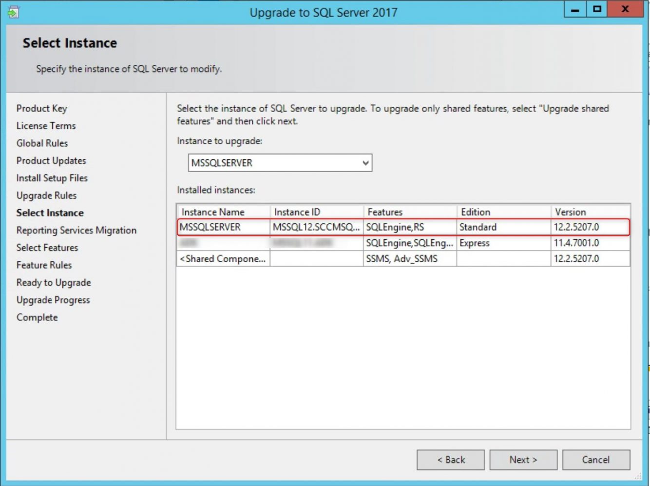 How to upgrade SCCM SQL version
