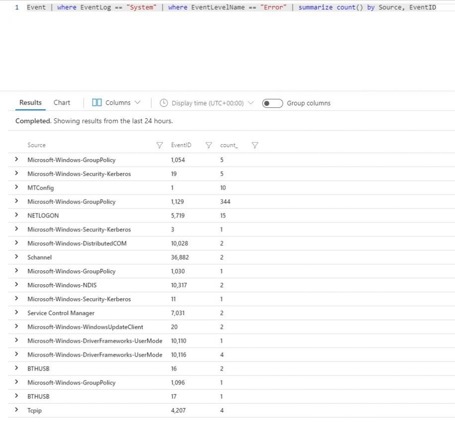 Collect Windows10 Events in log analytic Workspace - System Center Dudes