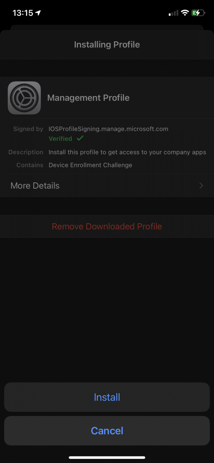 Use Microsoft Intune to enroll iOS devices - System Center Dudes