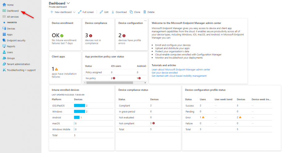 Setup Microsoft Intune as an SCCM Administrator - System Center Dudes
