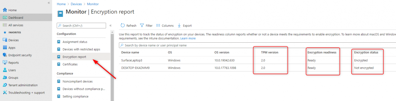 Create an Intune BitLocker policy for Windows 10 devices - System ...