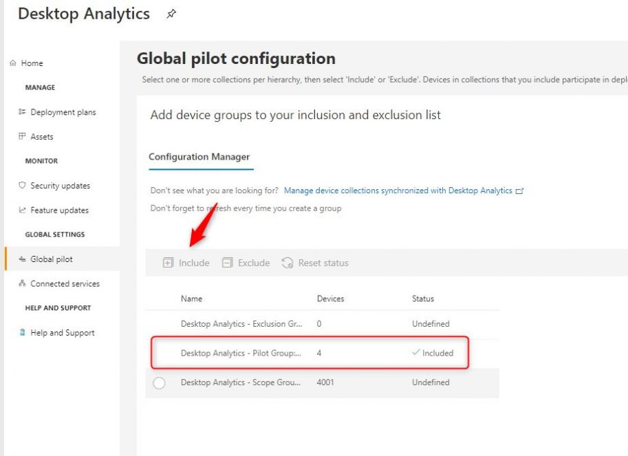 How to use Desktop Analytics for Windows 10 Feature Update - System ...