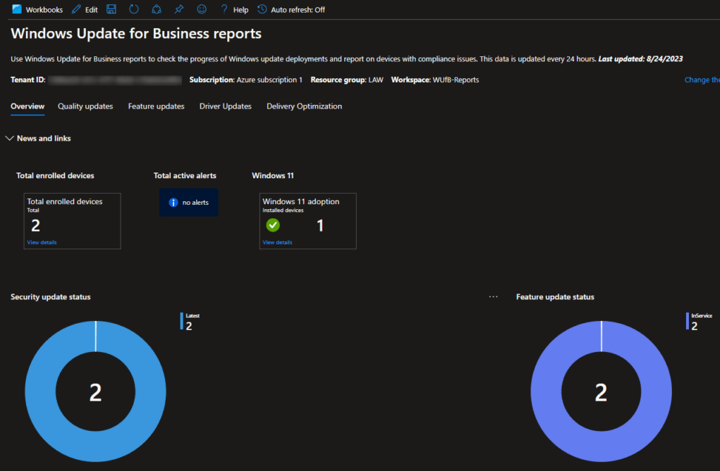 Configure Windows Update for Business Reporting
