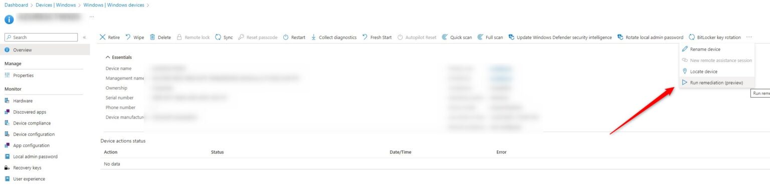 How To Use Intune Remediation Script