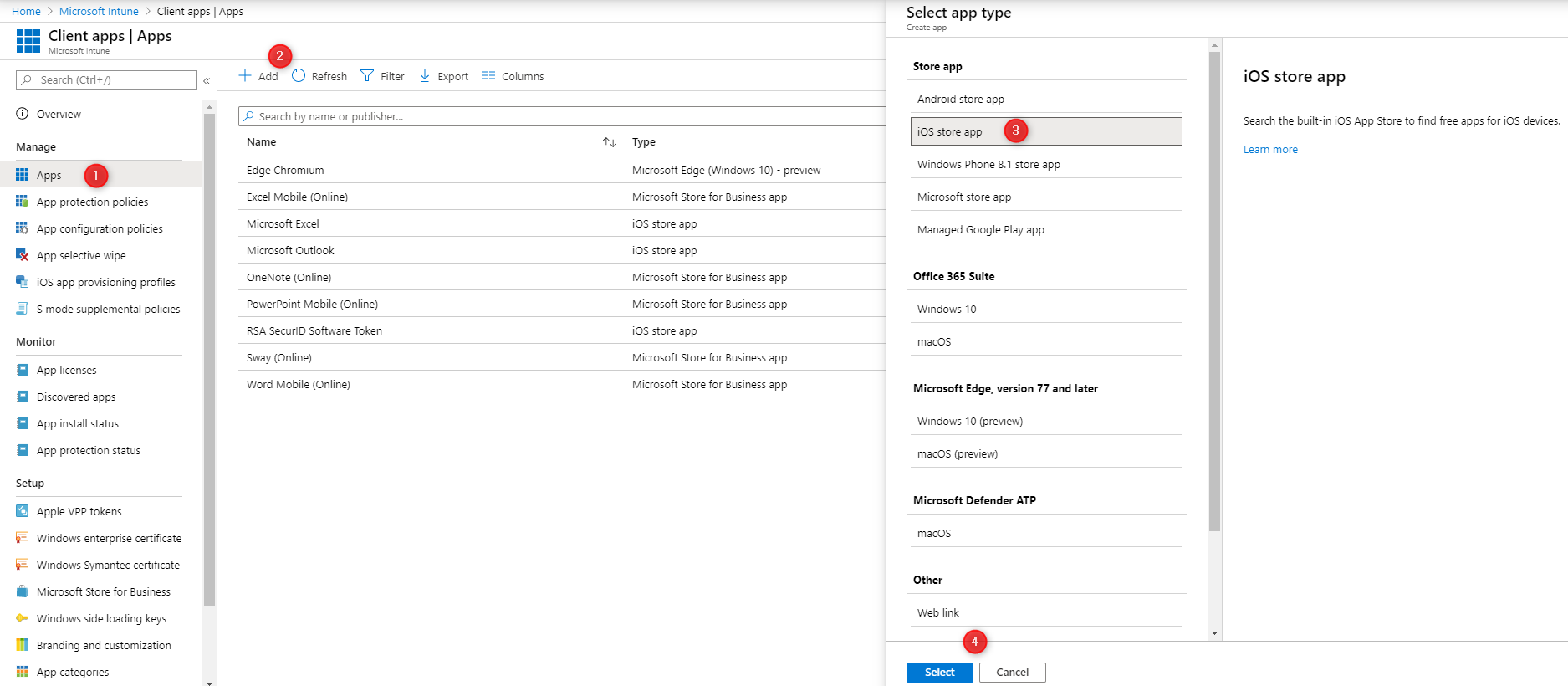 Setup Microsoft Intune as an SCCM Administrator