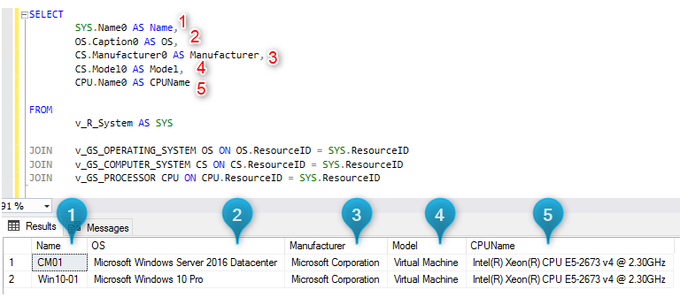 How To Query The Sql Sccm Database System Center Dudes