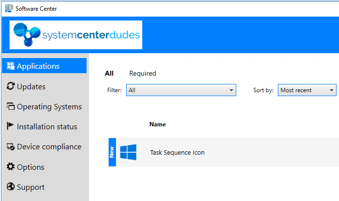 Sccm Task Sequencepackage Icons Software Center Customization