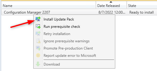 Step-by-Step SCCM 2207 Upgrade Guide