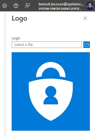 Add Intune Application Logo for Company portal