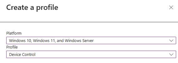 Block USB Drive using Intune