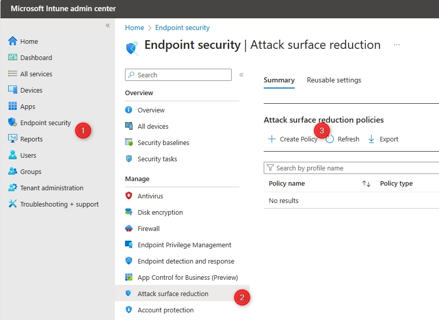 Block USB Drive using Intune