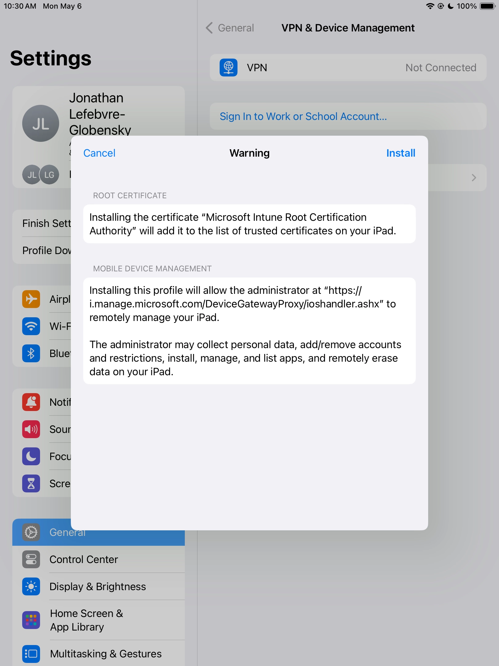 How To Use Intune Web Based Enrollment For Ios Devices