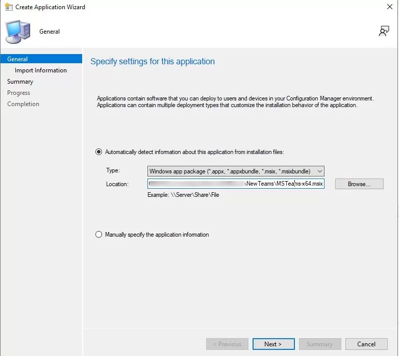 Create the New Microsoft Teams package in SCCM and Intune - System ...