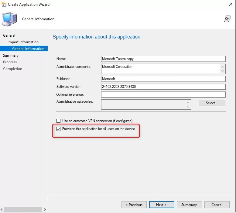 Create the New Microsoft Teams package in SCCM and Intune - System ...