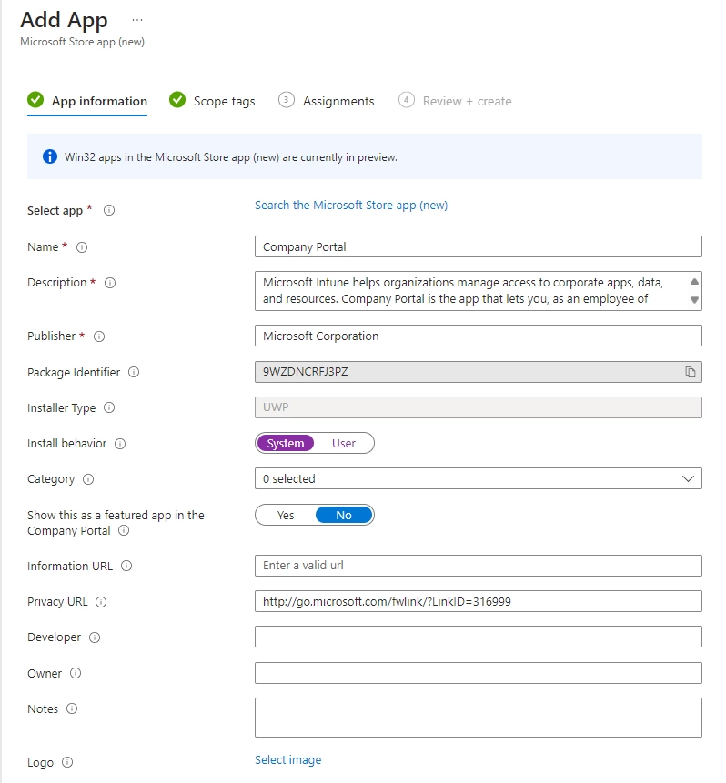 How To Deploy New Company Portal Using Intune