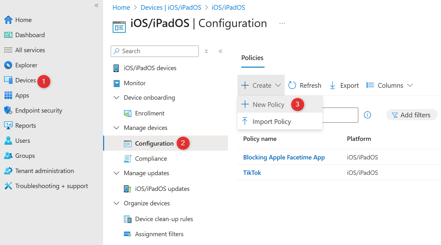 How to Block AirDrop on iOS Devices with Intune - System Center Dudes