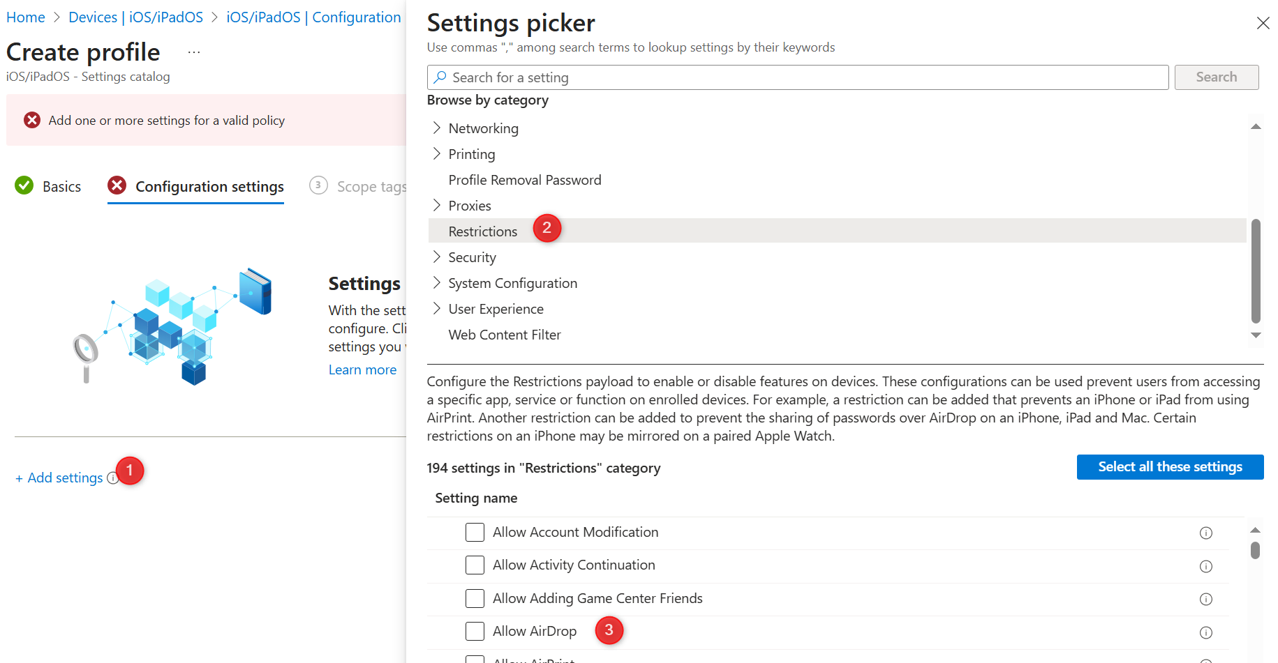 How to Block AirDrop on iOS Devices with Intune - System Center Dudes